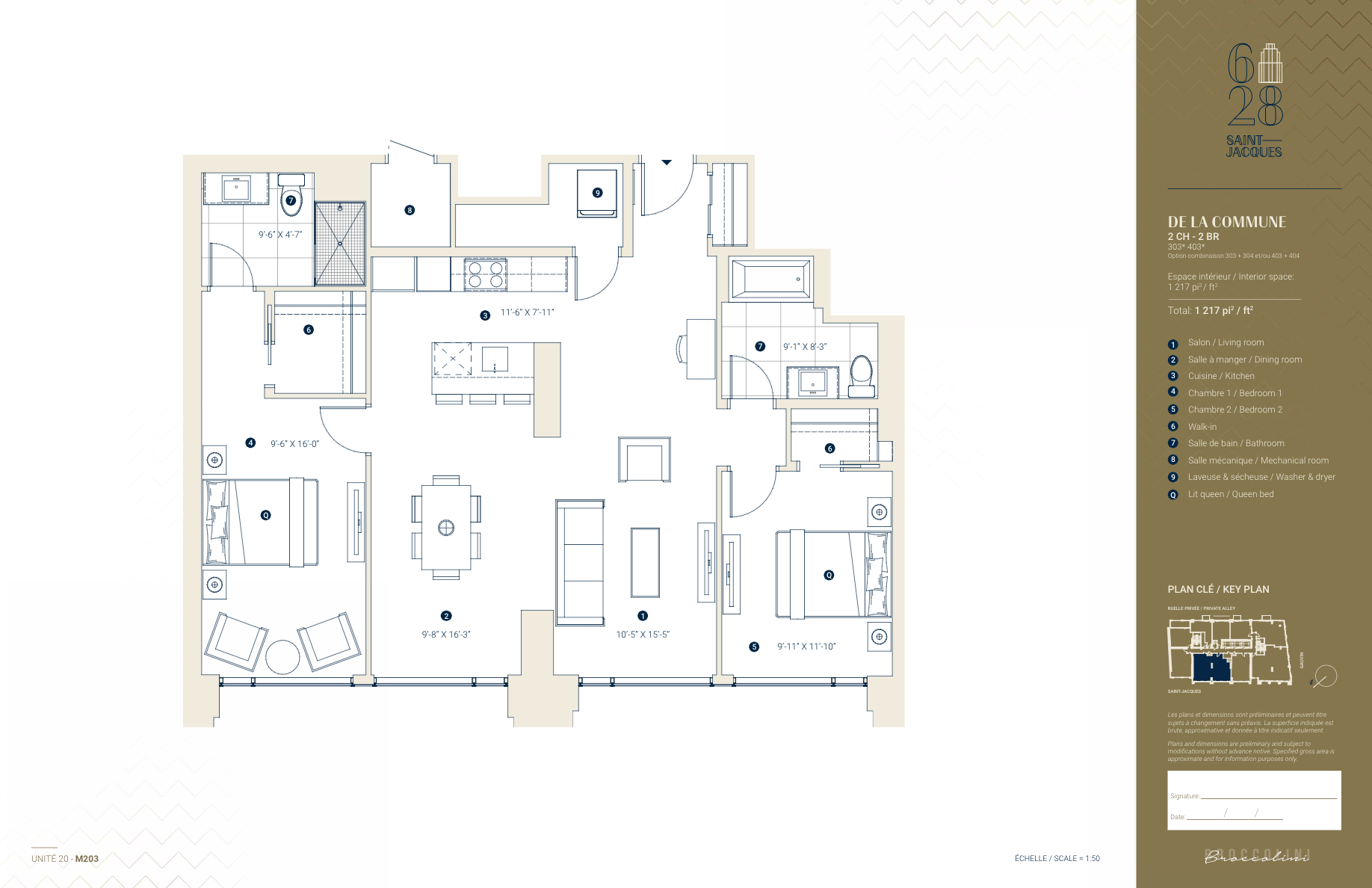 628 Saint-Jacques - De La Commune Floor Plan, Montréal QC | Livabl