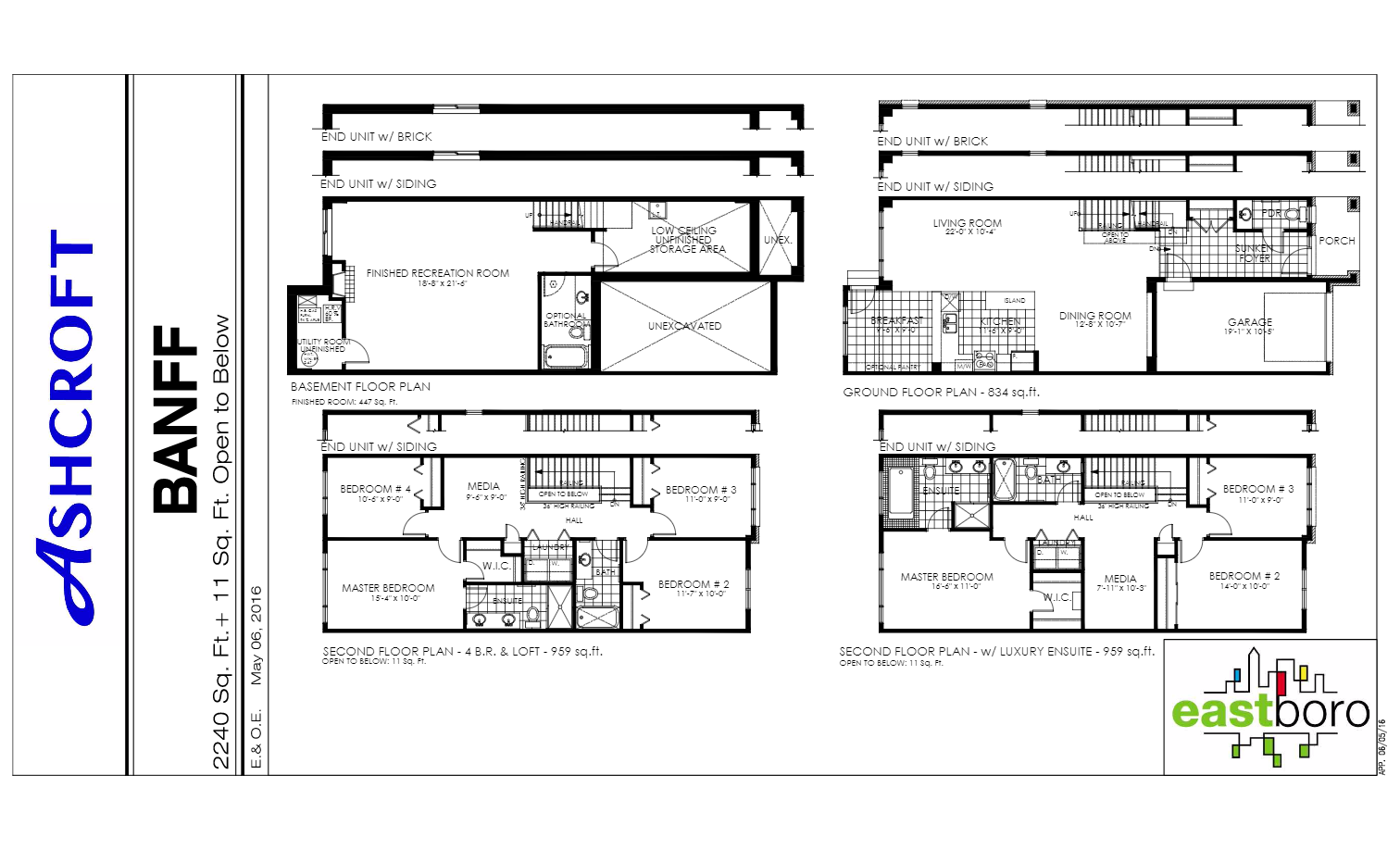Eastboro Phase 1 - Banff Floor Plan, Ottawa ON | Livabl