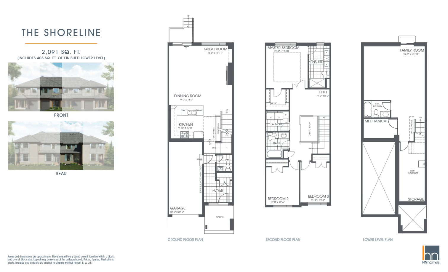 Riverside South | The Shoreline | Floor Plans and Pricing