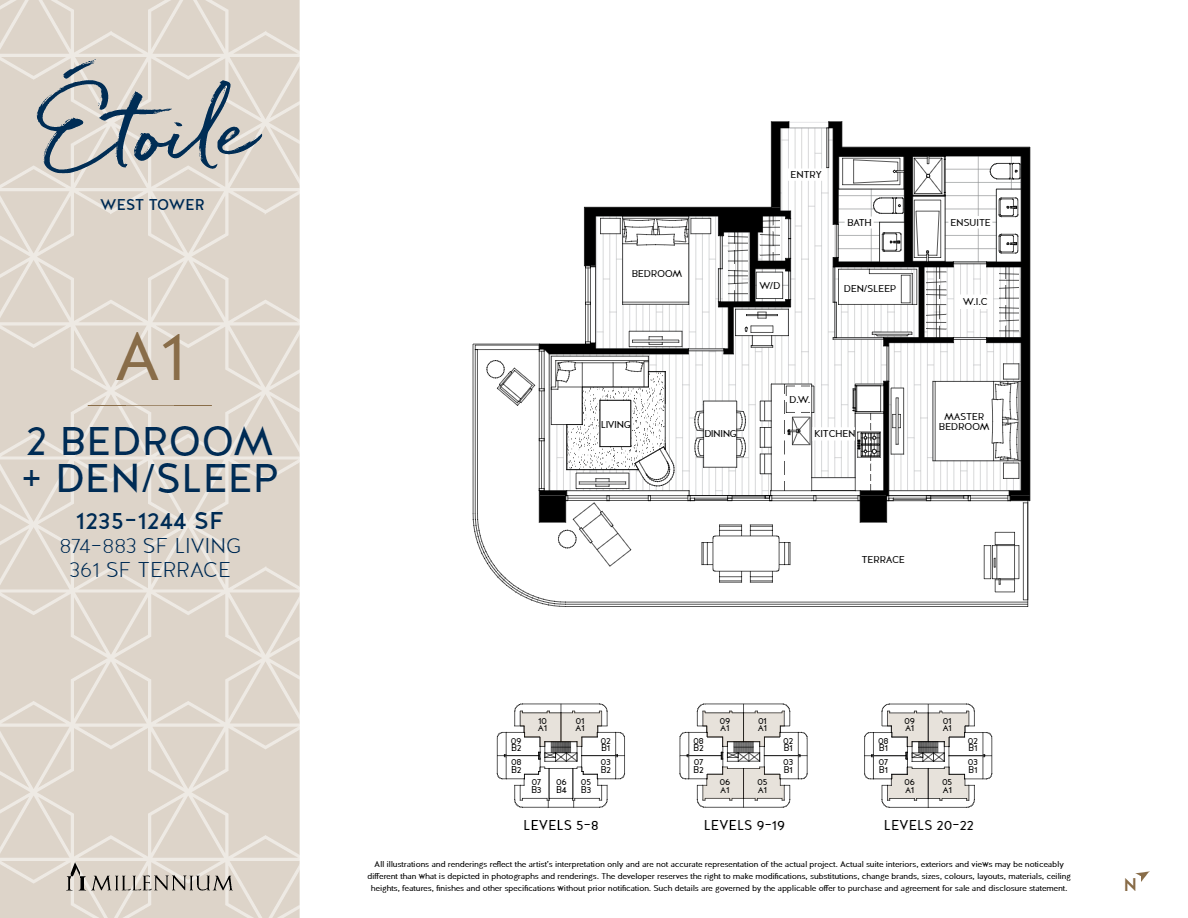 Etoile | A1 | Floor Plans and Pricing