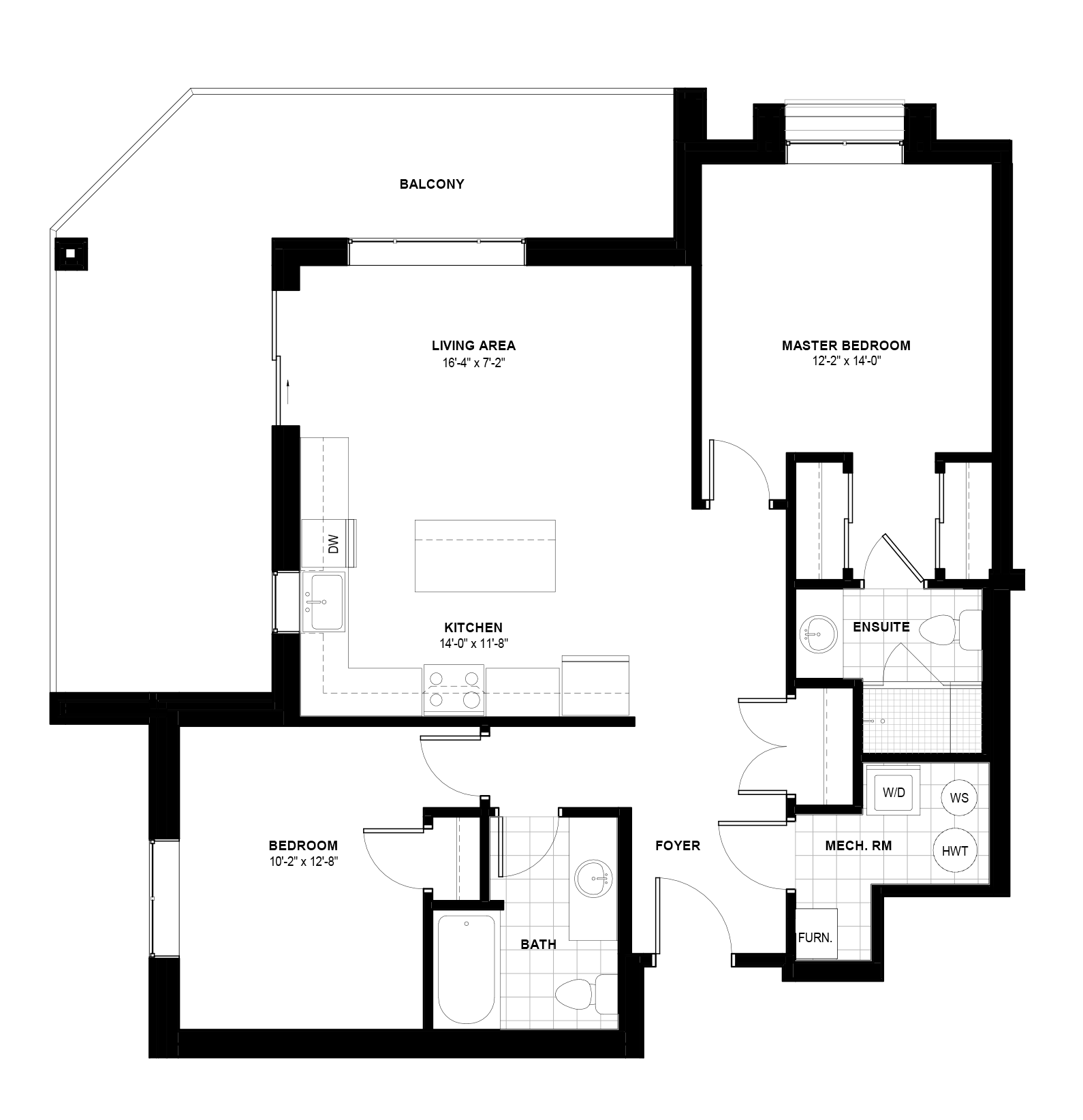 Trailside at Grey Silo Gate - Walnut Floor Plan, Waterloo ON | Livabl