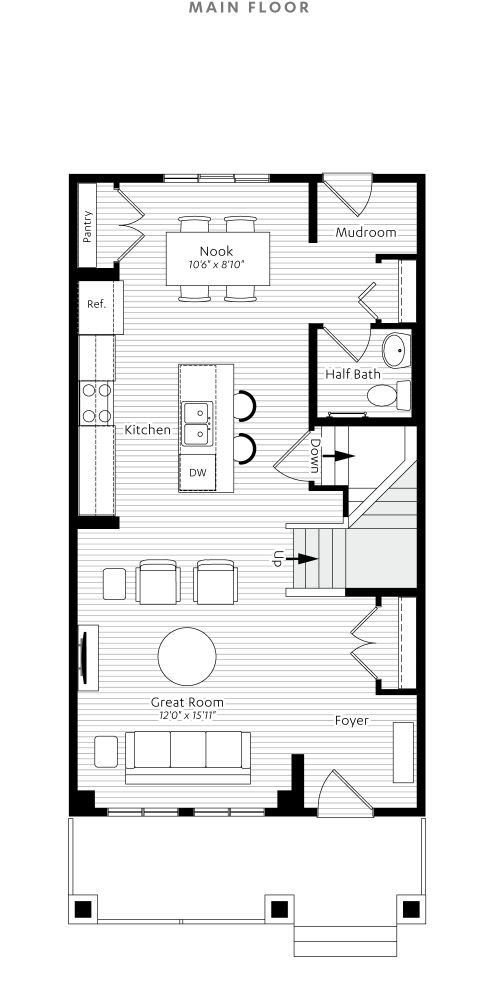 Mahogany - Porter Floor Plan, Calgary AB | Livabl