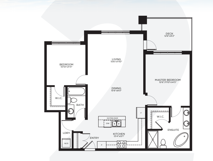 BRICKWATER Phase 2 - L2 Floor Plan, Maple Ridge BC | Livabl