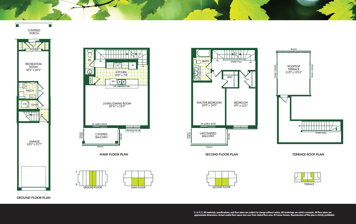 Annex at Chillico Run by Fusion Homes | Tribeca II | Floor Plans and ...
