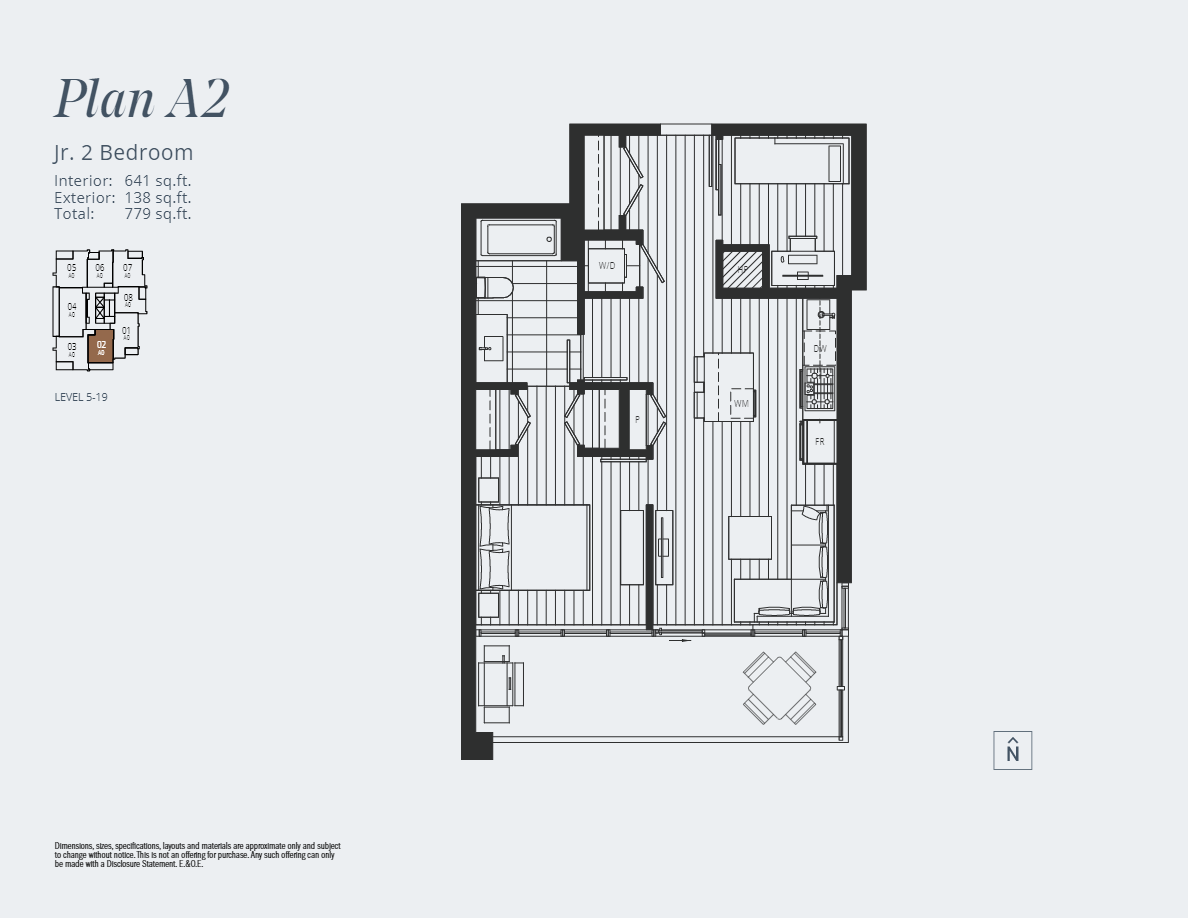 Alpha at Lumina Brentwood - A2 Floor Plan, Burnaby BC | Livabl