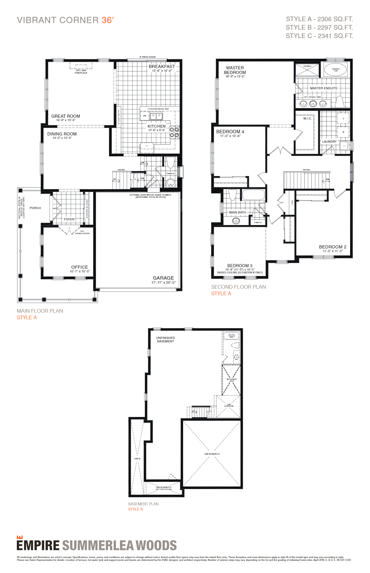 Empire Summerlea Woods - Vibrant Corner Floor Plan, Hamilton ON | Livabl