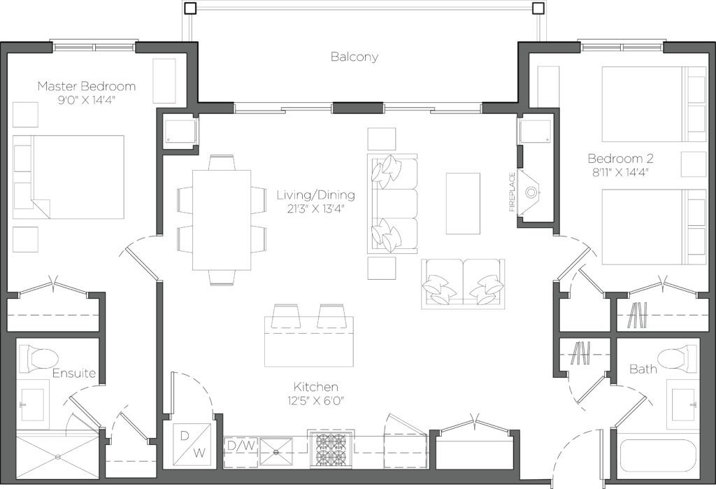 Deerhurst Lakeside Lodge | The Algonquin | Floor Plans and Pricing