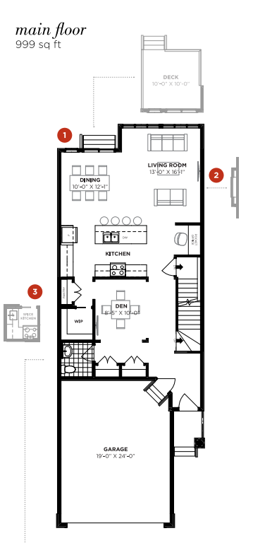 Cy Becker - Sicily Floor Plan, Edmonton AB | Livabl