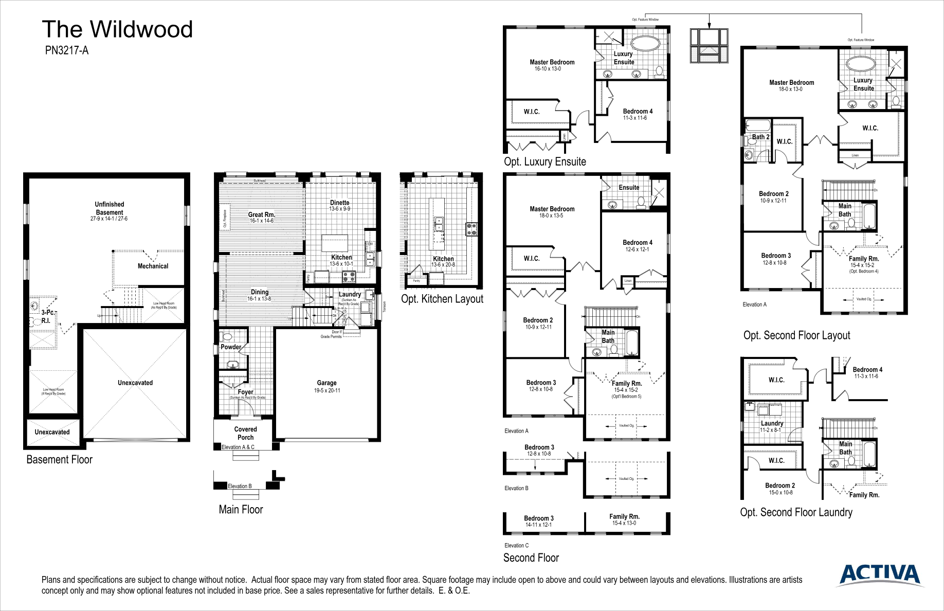 Doon South - The Wildwood Floor Plan, Kitchener ON | Livabl