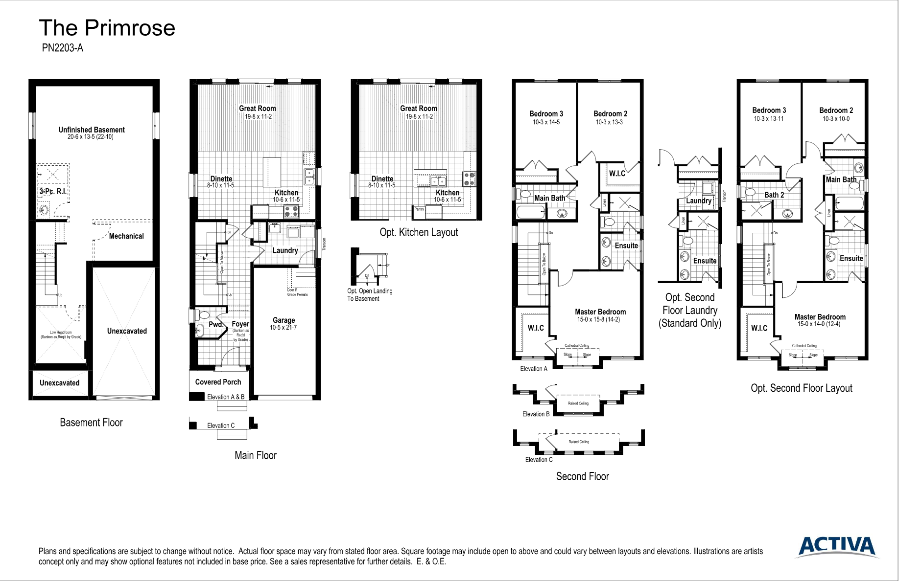 Doon South - The Primrose Floor Plan, Kitchener ON | Livabl