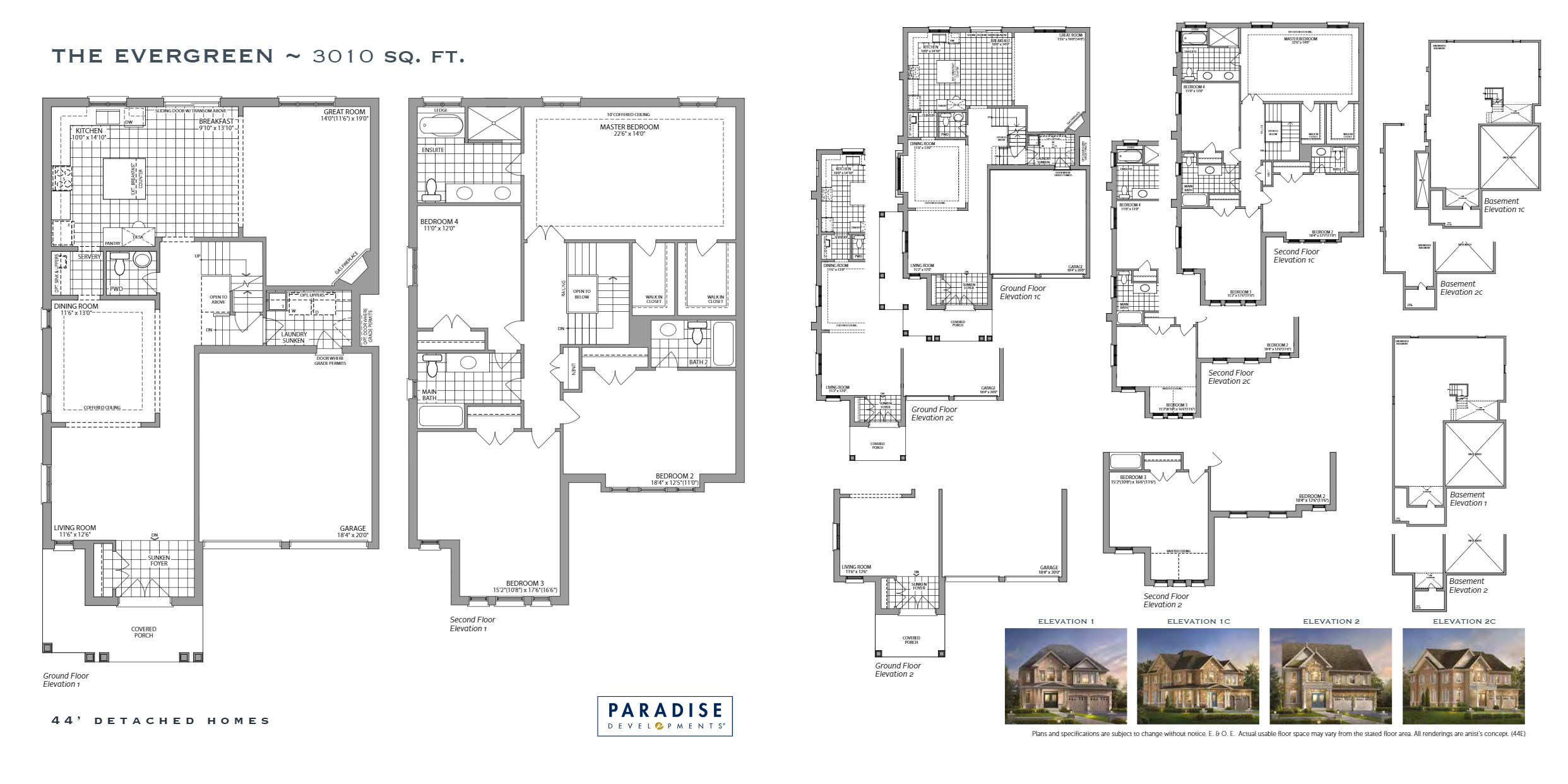Impressions of Kleinburg | The Evergreen | Floor Plans and Pricing