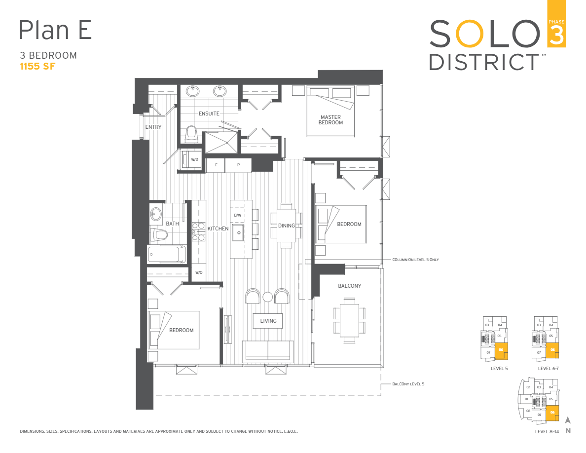 SOLO District | E | Floor Plans and Pricing