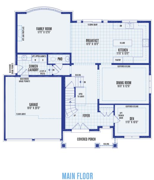 Indigo Estates Collingwood Phase 2 - Azure Floor Plan, Collingwood ON ...