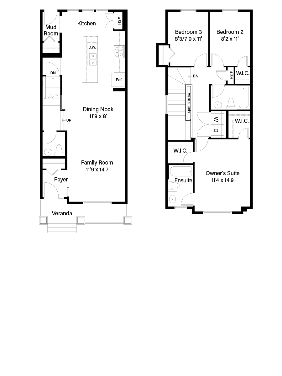 Legacy - Vista Floor Plan, Calgary AB | Livabl
