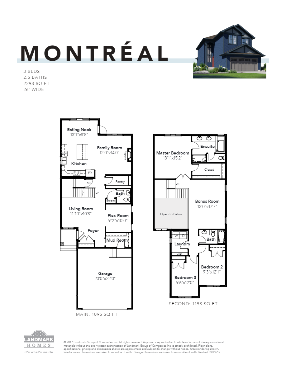 Rosenthal - Montreal Floor Plan, Edmonton AB | Livabl