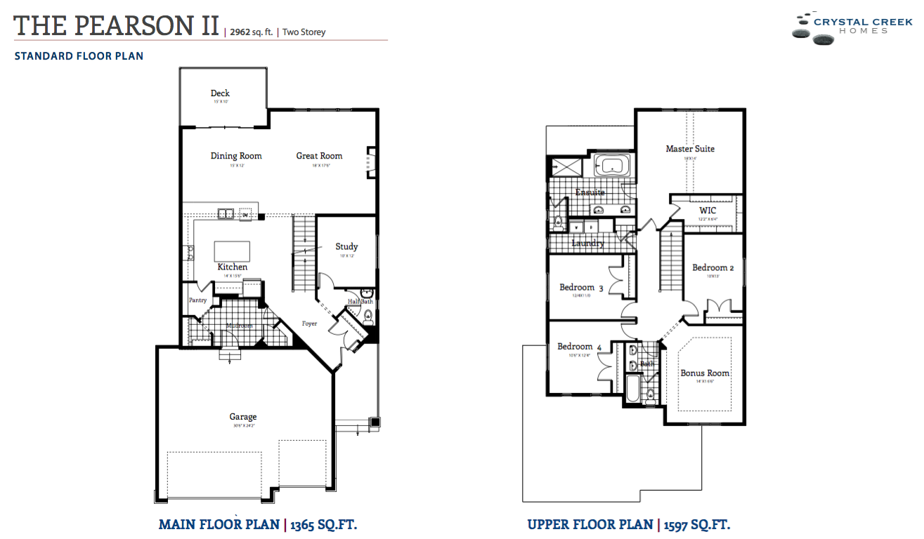 The Summit Rock Lake Estates - Pearson II Floor Plan, Calgary AB | Livabl