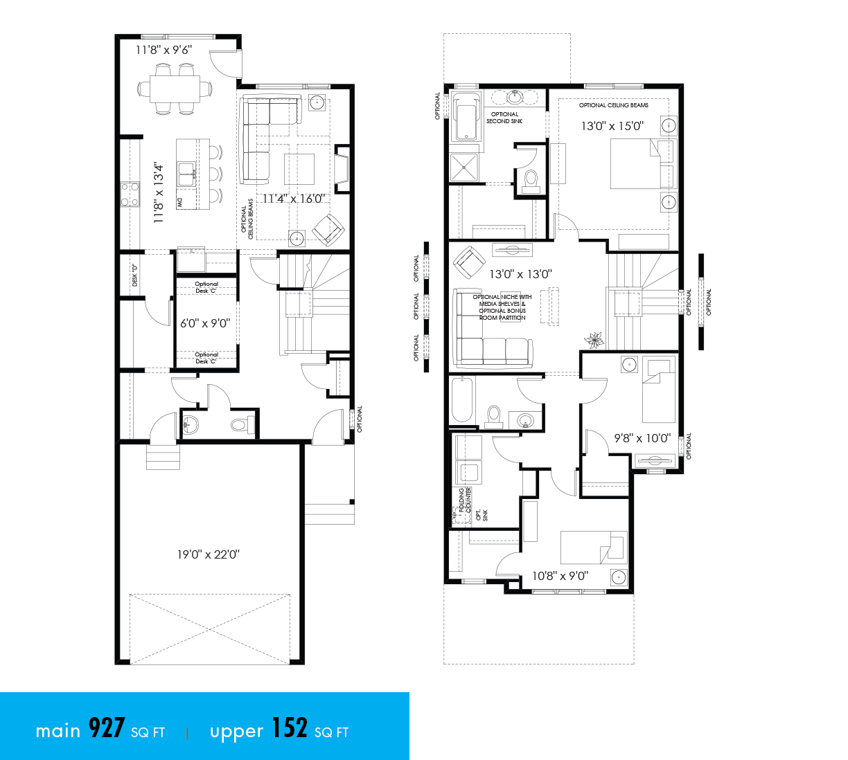 Walden - The Rosewood Floor Plan, Calgary AB | Livabl