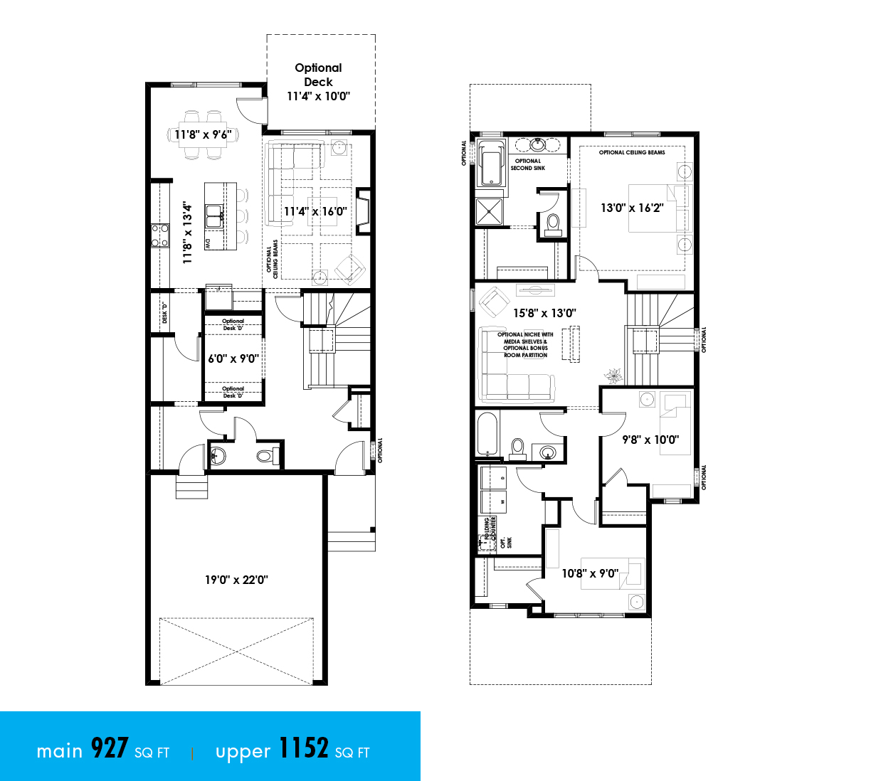 Belmont - Rosewood Floor Plan, Calgary AB | Livabl