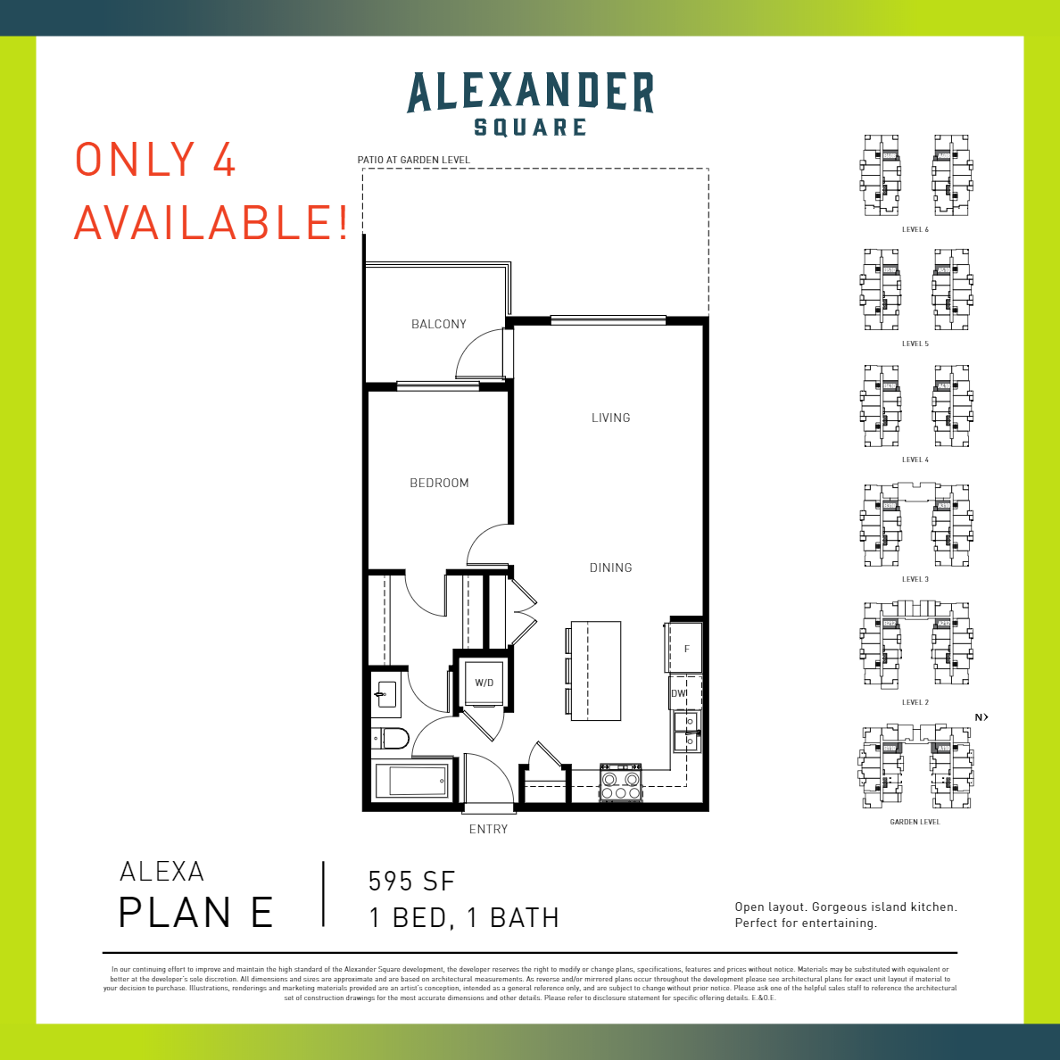Alexander Square | E | Floor Plans and Pricing