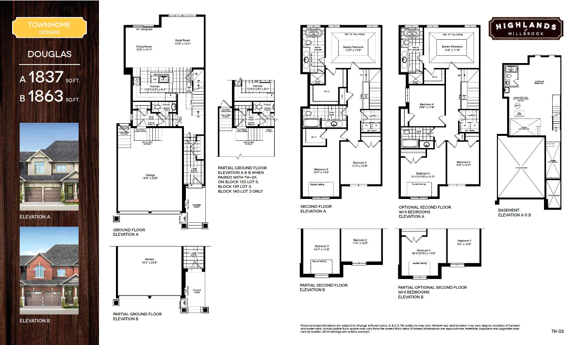 Highlands of Millbrook Phase 2 | Douglas | Floor Plans and Pricing