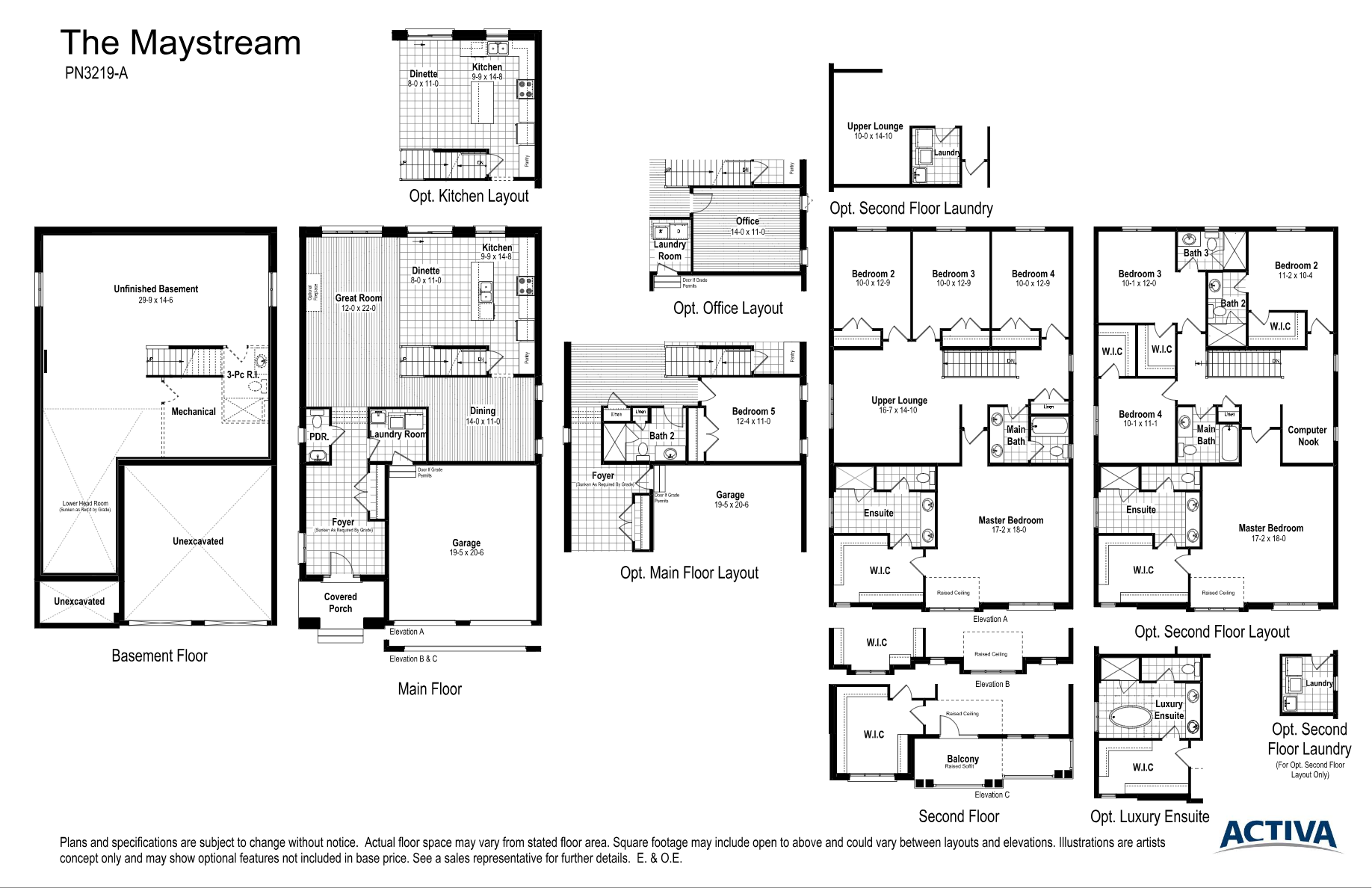 Ormston at Doon South - The Maystream Floor Plan, Kitchener ON | Livabl
