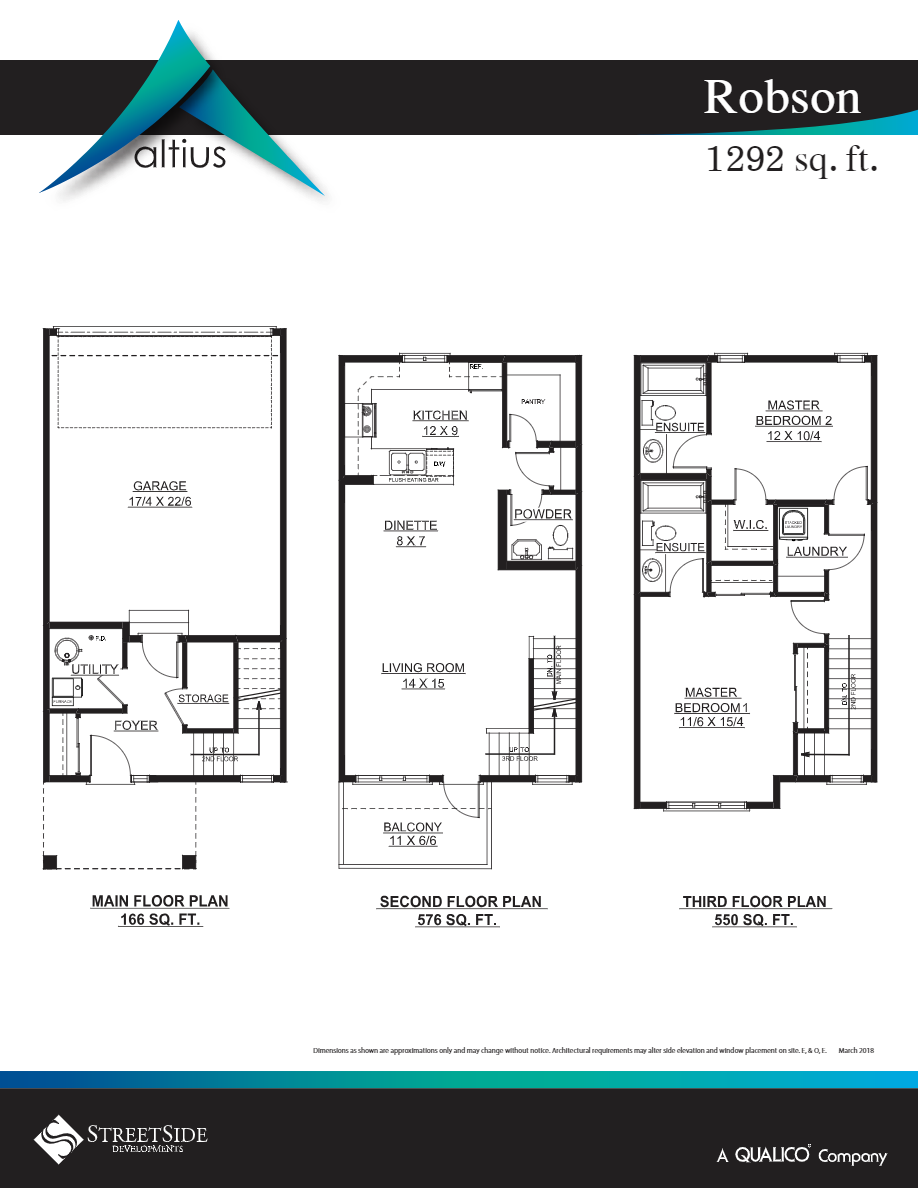 Crystallina Townhomes by StreetSide Developments - #90 Robson, Edmonton ...