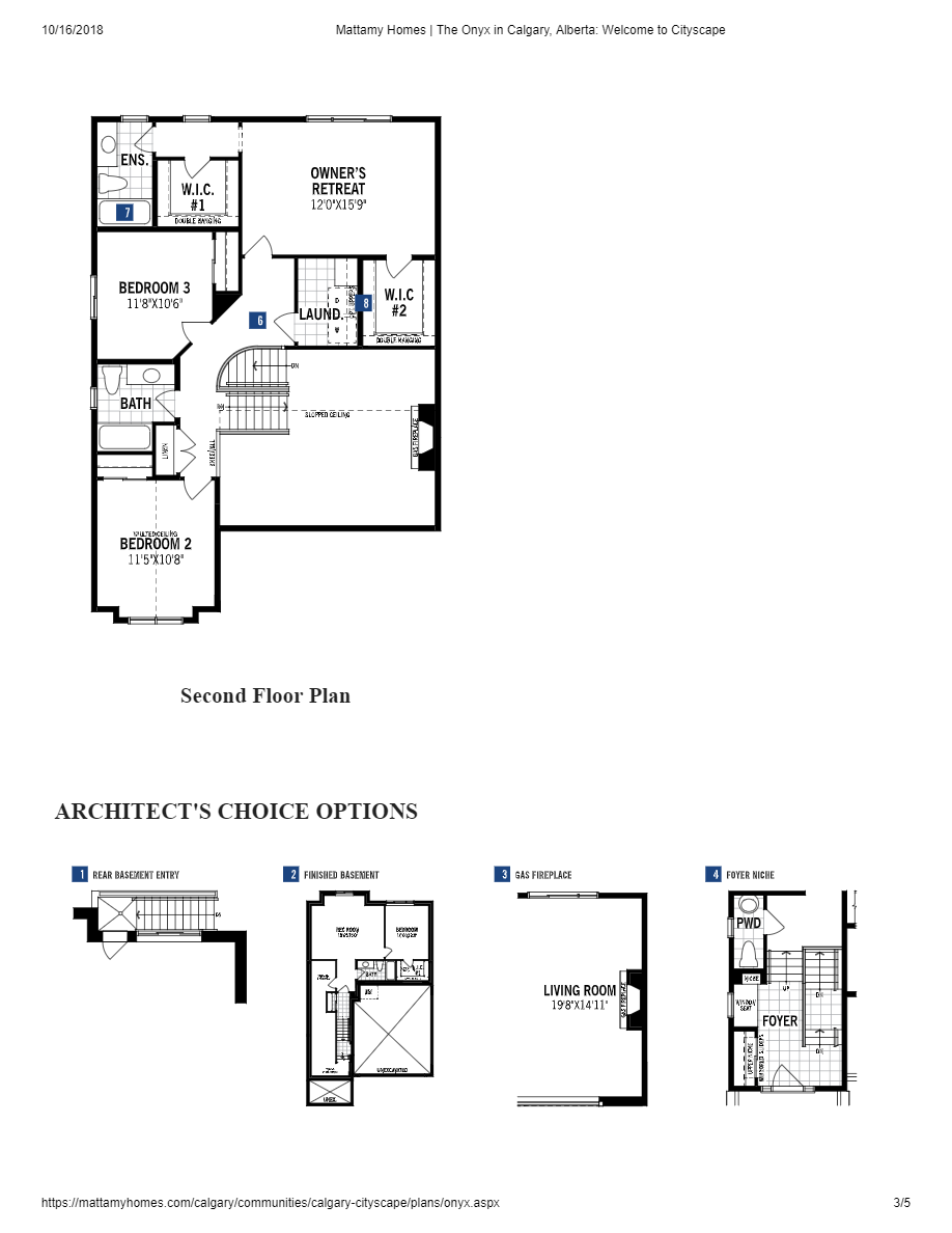 Cityscape by Mattamy Homes - Onyx Floor Plan, Calgary AB | Livabl