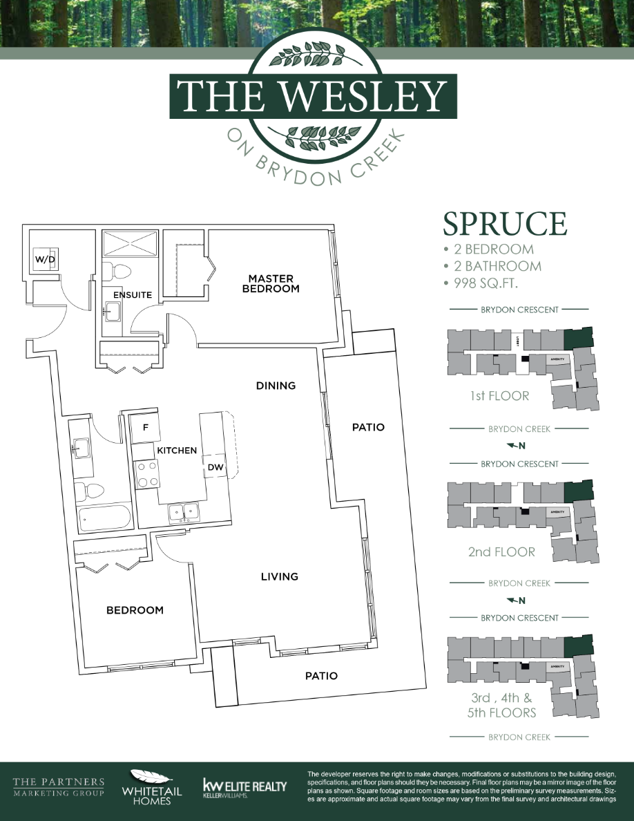 The Wesley - Spruce Floor Plan, Langley City BC | Livabl