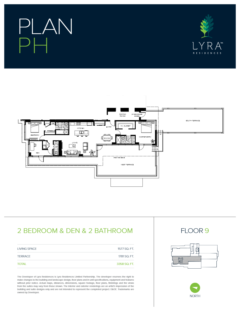 Lyra Residences Phase 1 - PHB Floor Plan, Saanich BC | Livabl