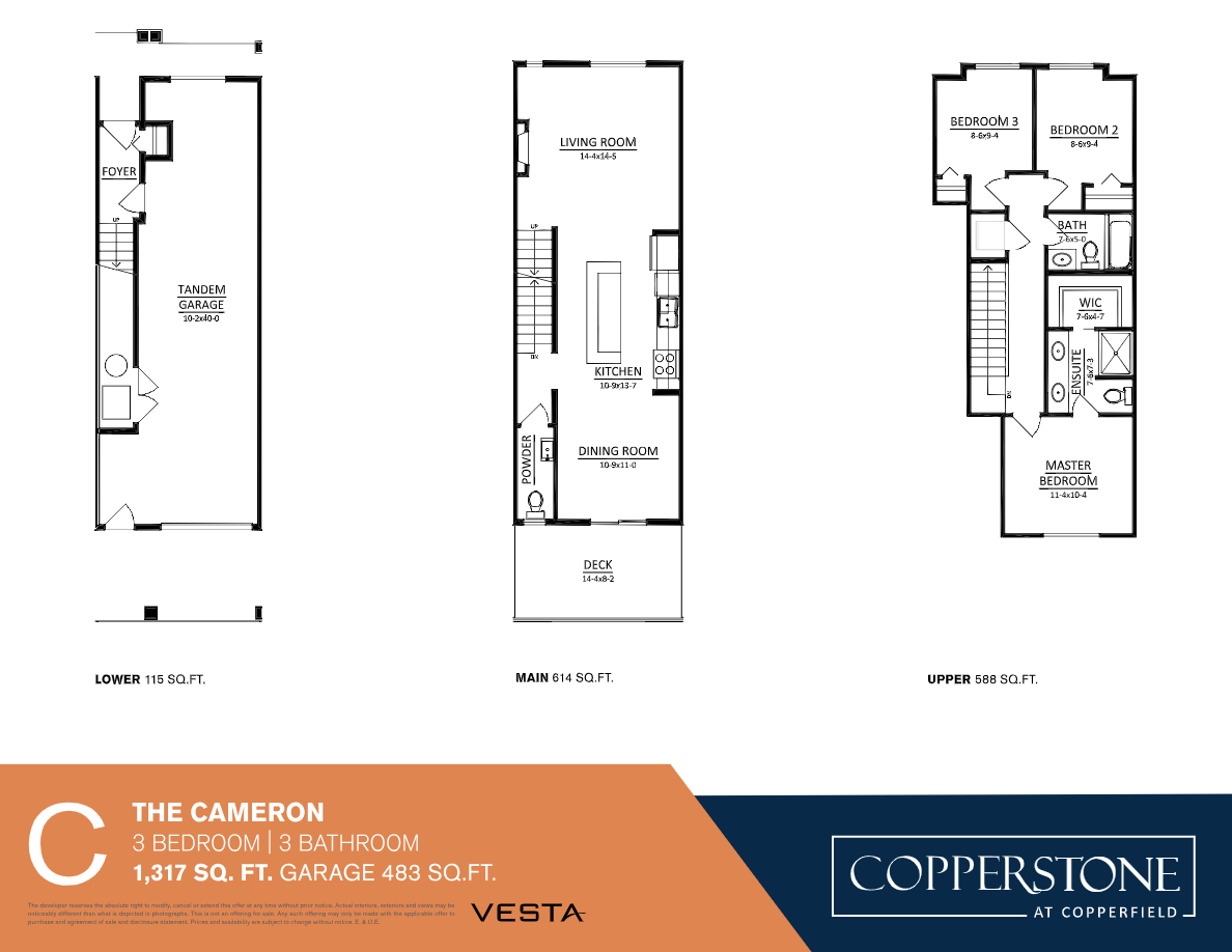 Copperstone at Copperfield | C | Floor Plans and Pricing