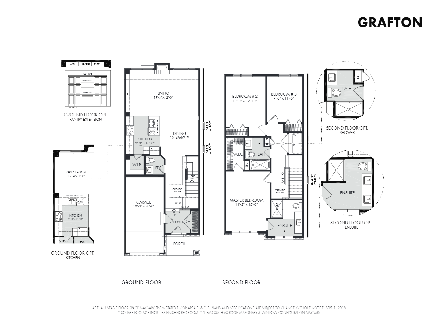 Westwood | Grafton | Floor Plans and Pricing