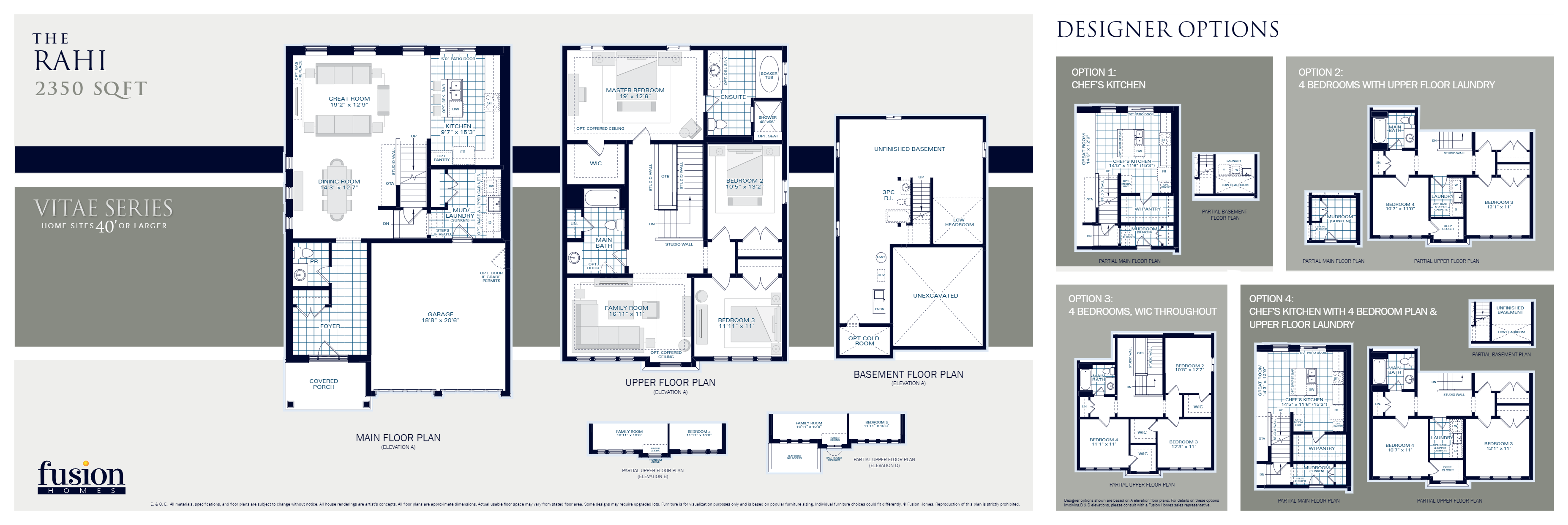 Vista Hills by Fusion Homes | Rahi A | Floor Plans and Pricing