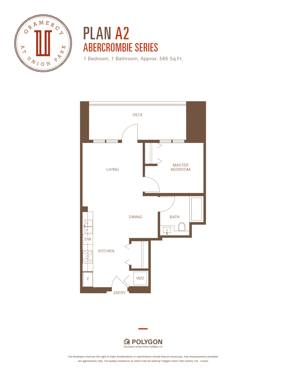 Union Park - A2 Floor Plan, Langley Township BC | Livabl