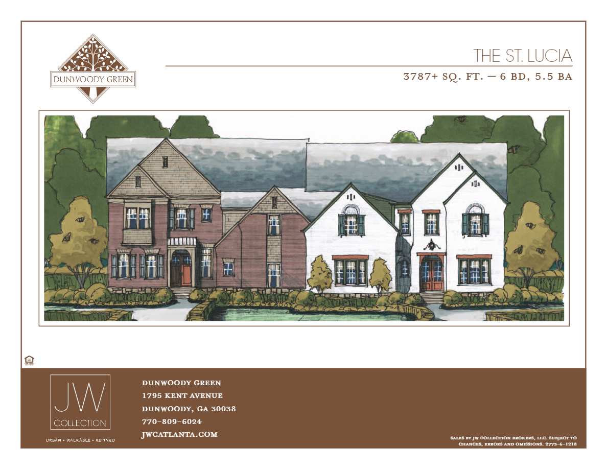 Dunwoody Green | The St Lucia | Floor Plans and Pricing