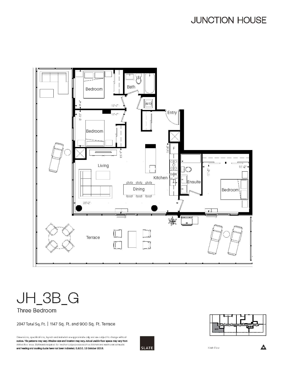 Junction House | JH_3B_G | Floor Plans and Pricing