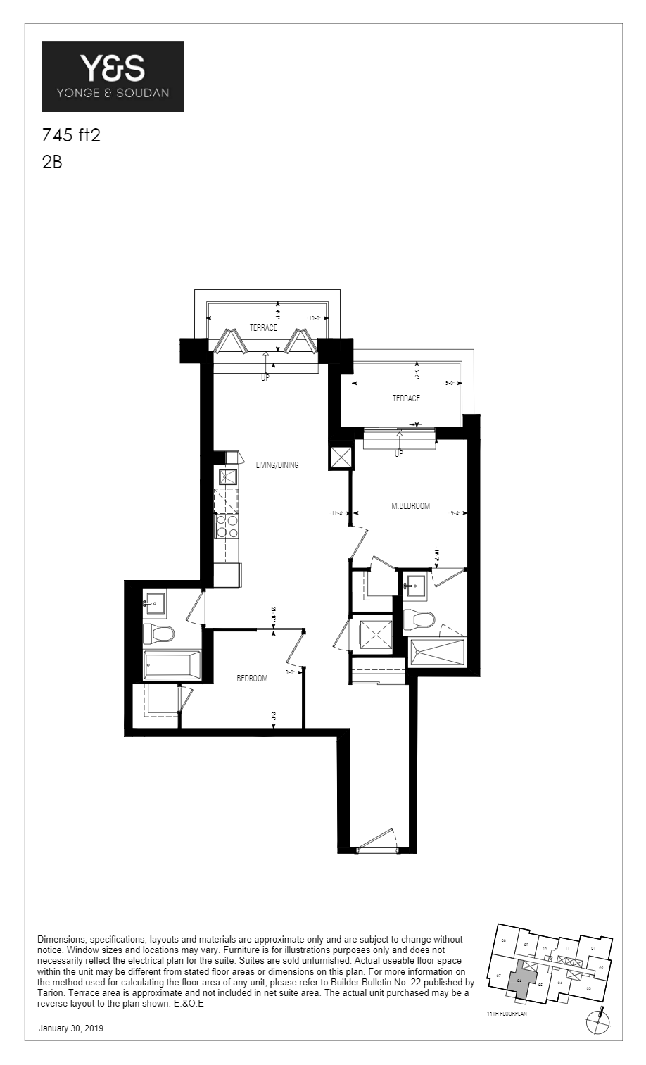 Y&S Condos | 745 sq. ft. | Floor Plans and Pricing
