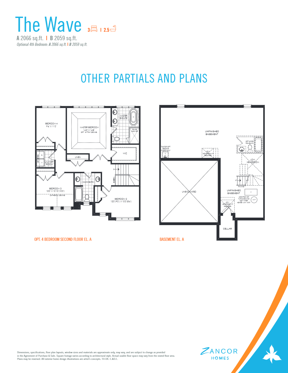 Trillium Forest Towns | The Wave | Floor Plans and Pricing