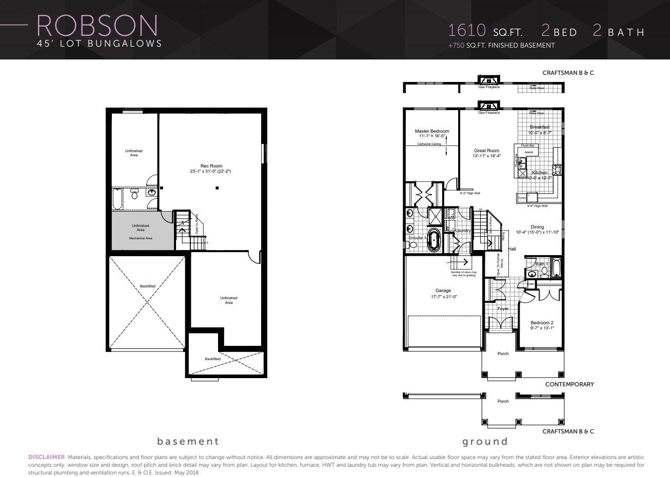 Spring Valley Trails - Robson Floor Plan, Ottawa ON | Livabl