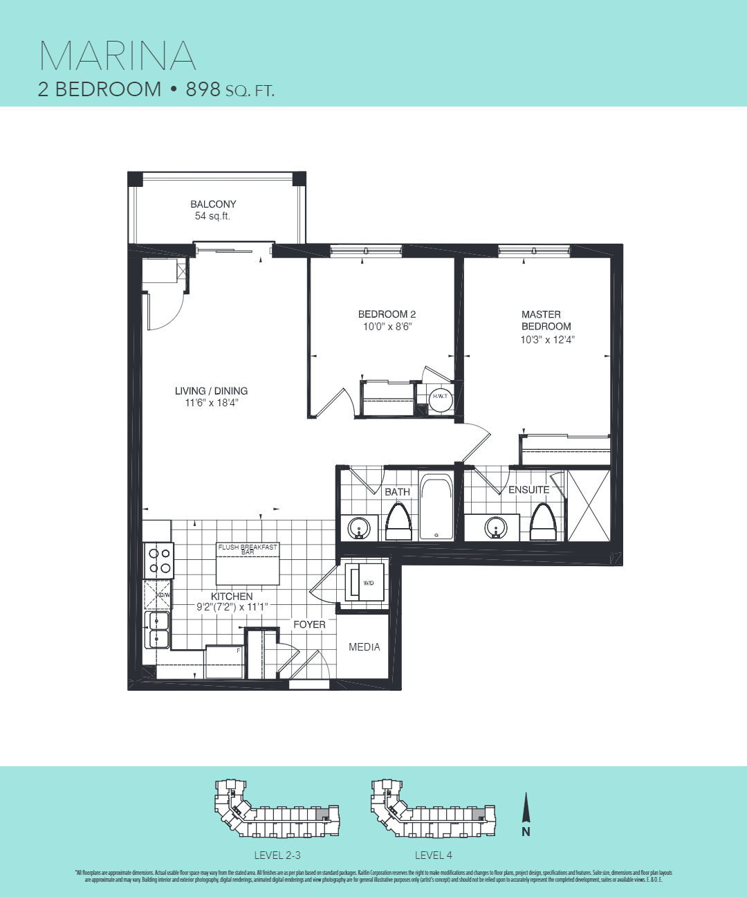 Harbourview Grand - Marina Floor Plan, Newcastle ON | Livabl
