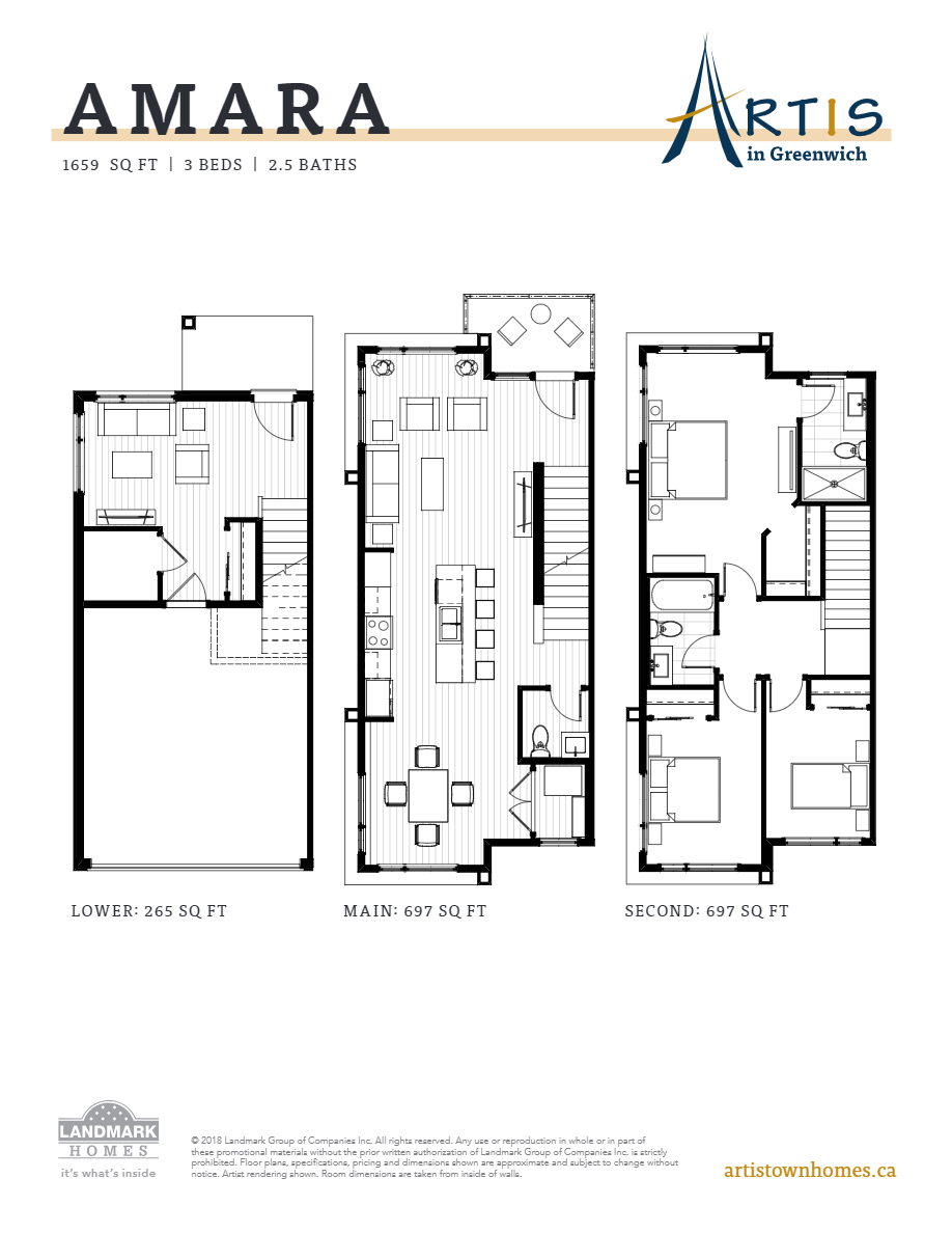 Artis | Amara | Floor Plans and Pricing