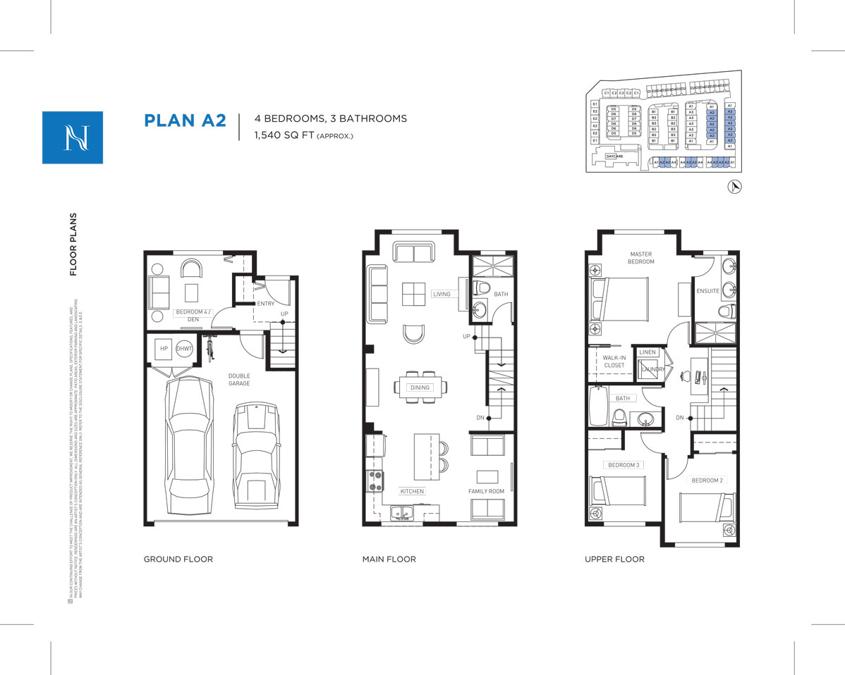 Northview Estate - A2 Floor Plan, Richmond BC | Livabl