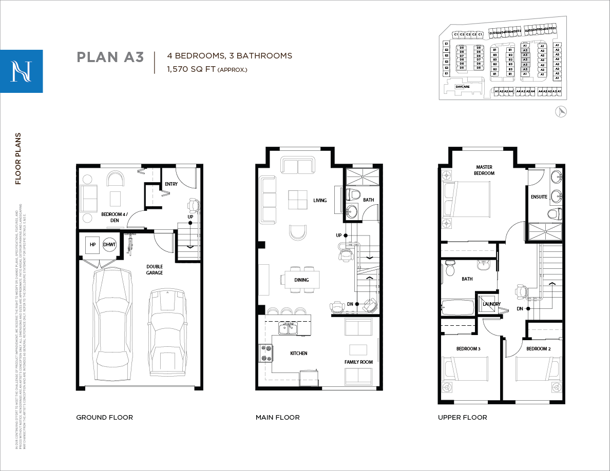 Northview Estate - A3 Floor Plan, Richmond BC | Livabl