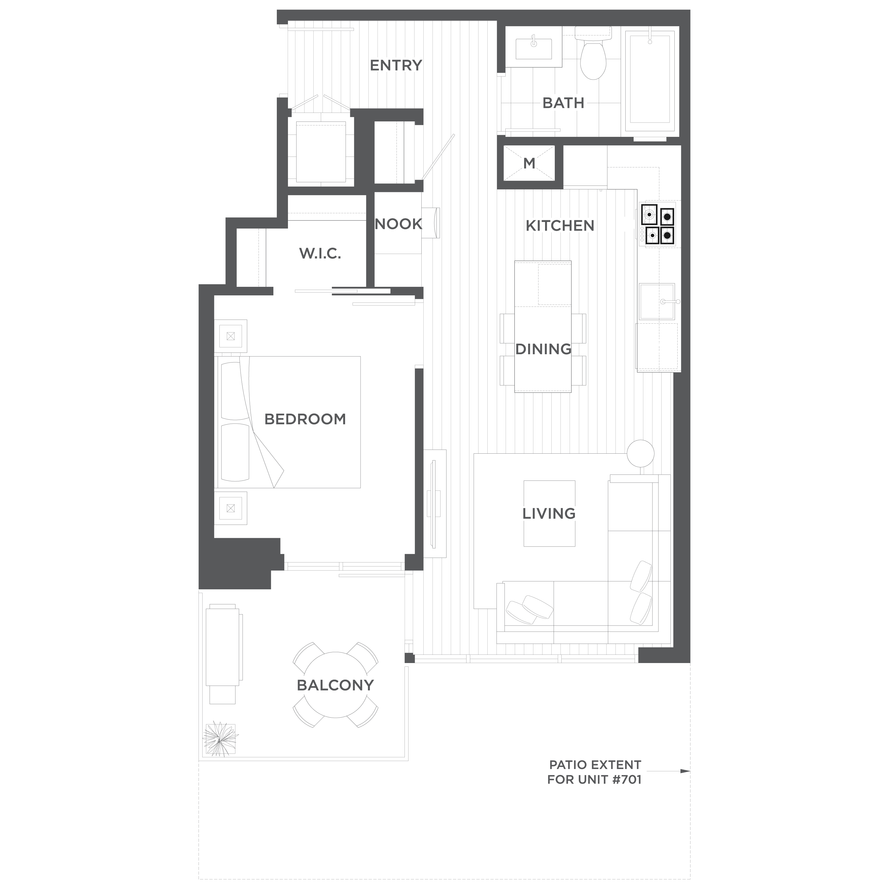 Gilmore Place - A3 Floor Plan, Burnaby BC | Livabl