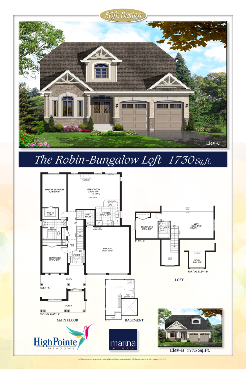 High Pointe Meadows | Robin Loft | Floor Plans and Pricing