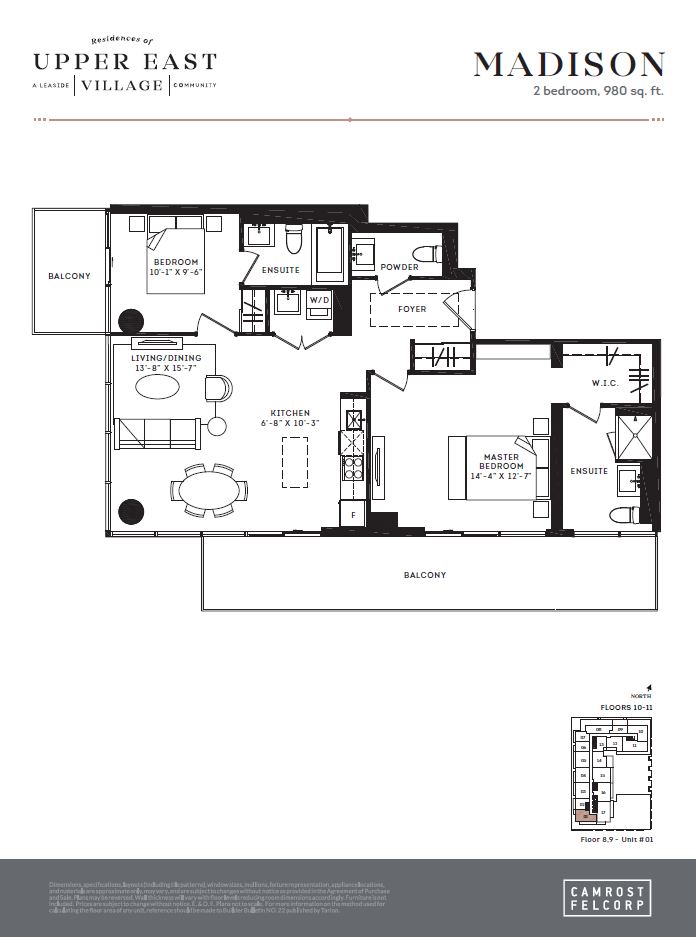 BeSpoke Series at Upper East Village | Madison | Floor Plans and Pricing