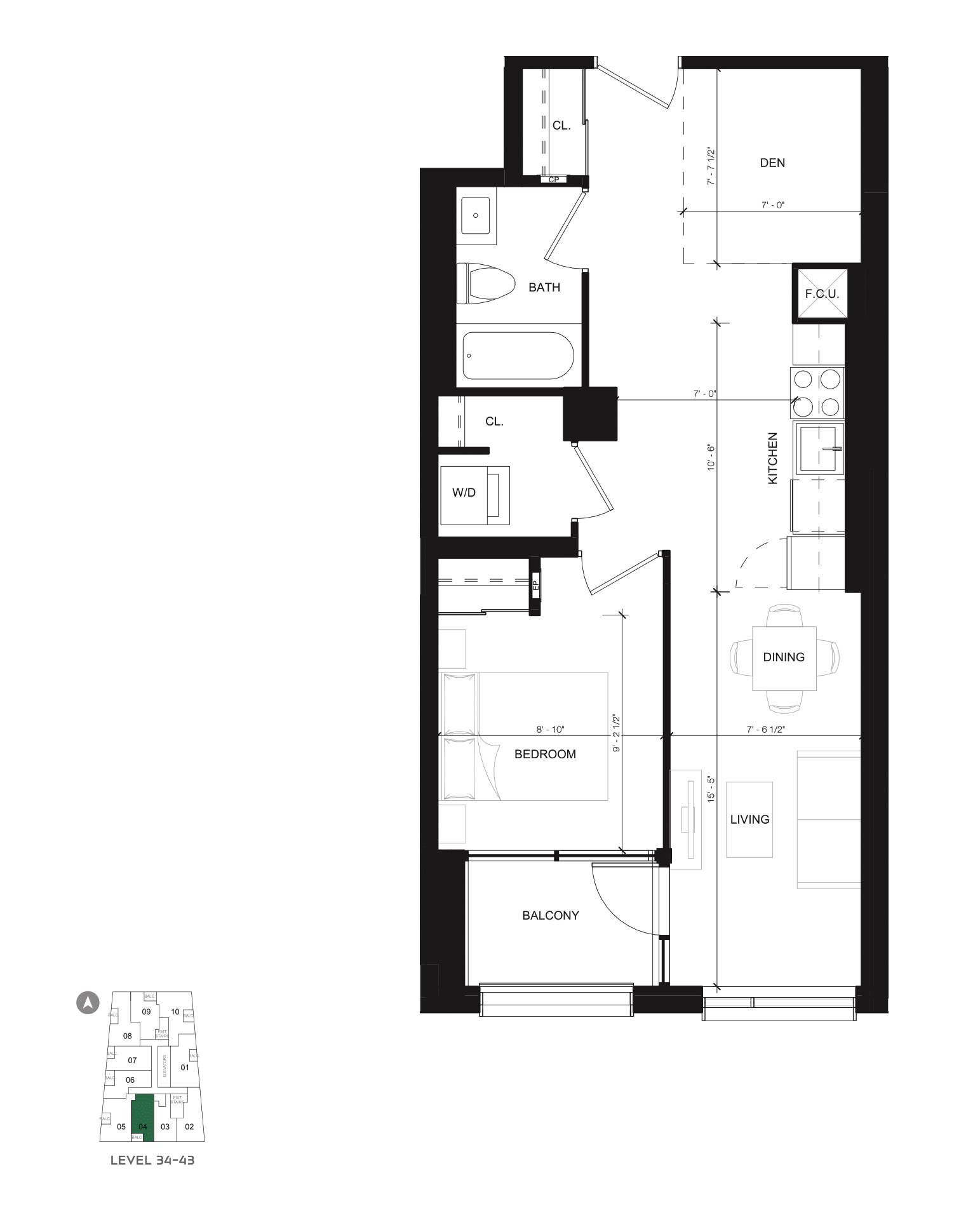 CG Tower Condos | Emerald | Floor Plans and Pricing