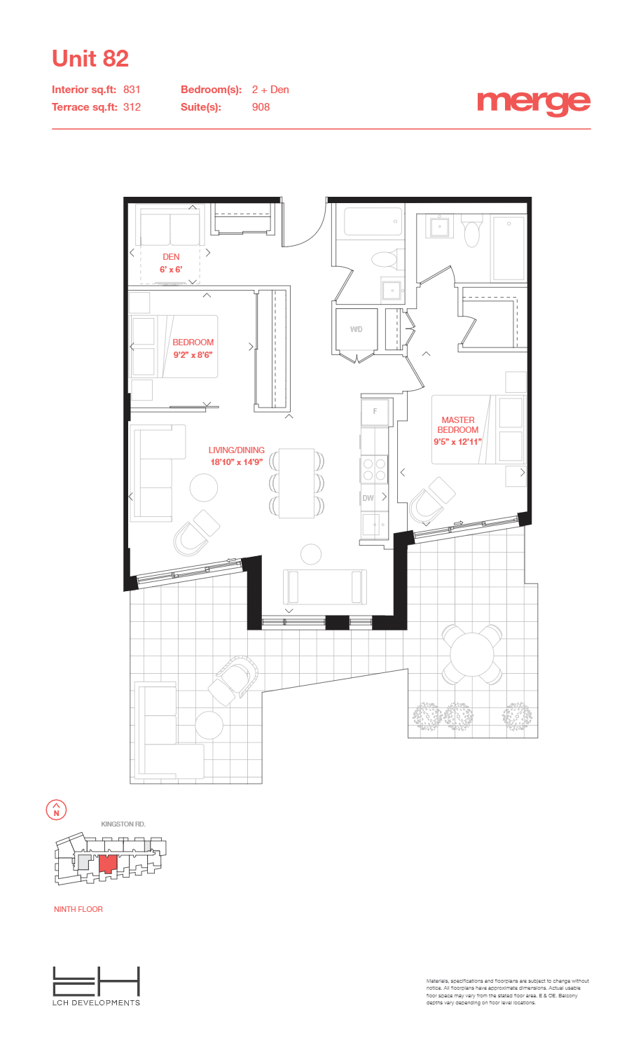 Merge | 82 (Terrace) | Floor Plans and Pricing