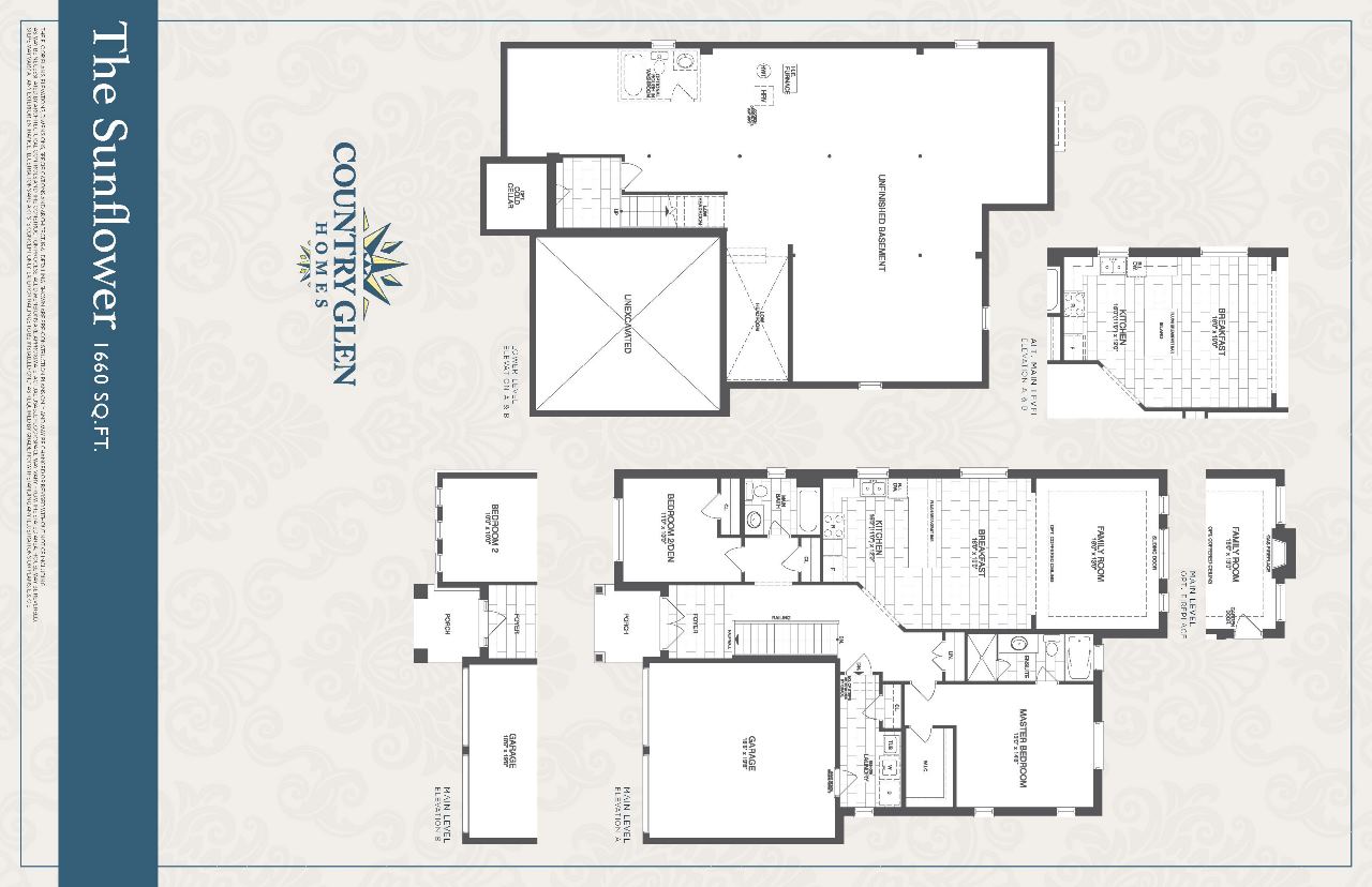 Waterview Estates | The Sunflower | Floor Plans and Pricing