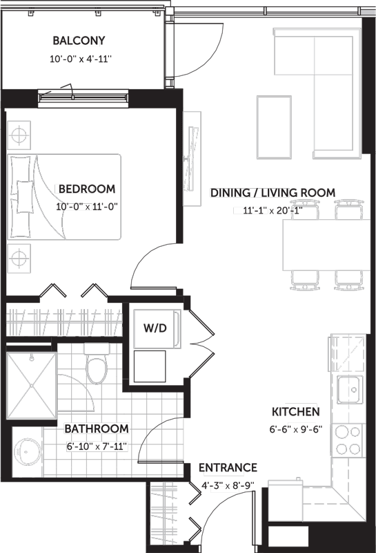 Claridge Moon - Ariel Floor Plan, Ottawa ON | Livabl