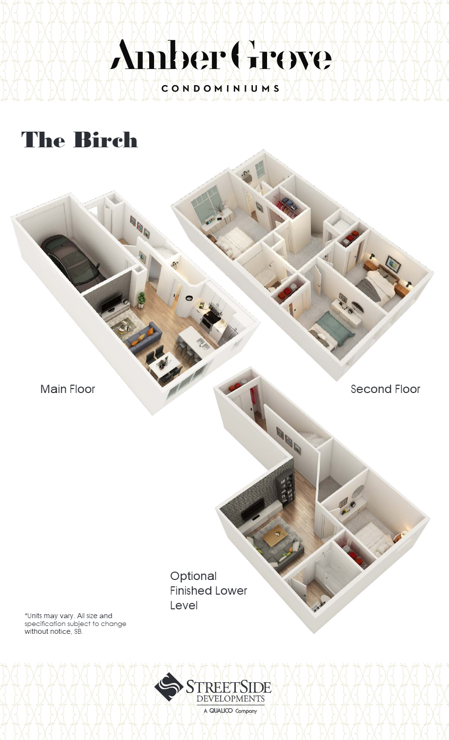 Amber Grove Condominiums - Birch Floor Plan, Winnipeg MB | Livabl